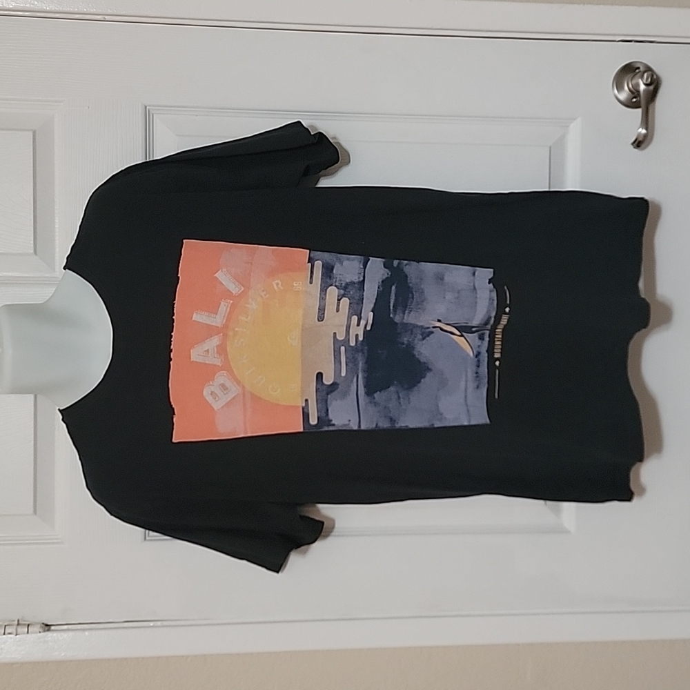 Vintage Quiksilver "Bali Mountain And Wave" Graphic T… - Gem